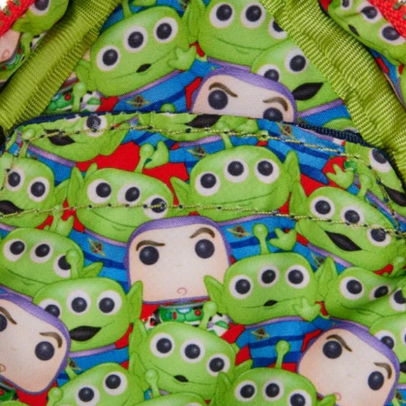 Loungefly | Bags | Loungefly Buzz Lightyear Pop And Pizza Planet Claw ...